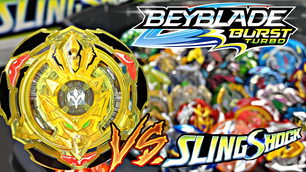 SPIRAL TREPTUNE VS TODOS BEYBLADES BURST TURBO SLINGSHOCK DA COLEÇÃO ...