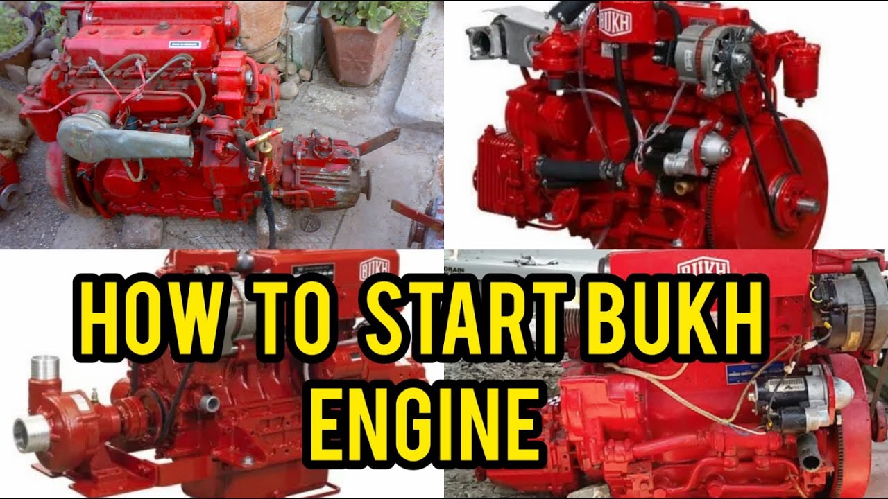How To Start Bukh Engine | Bukh Engine start Procedure | Lifeboat ...