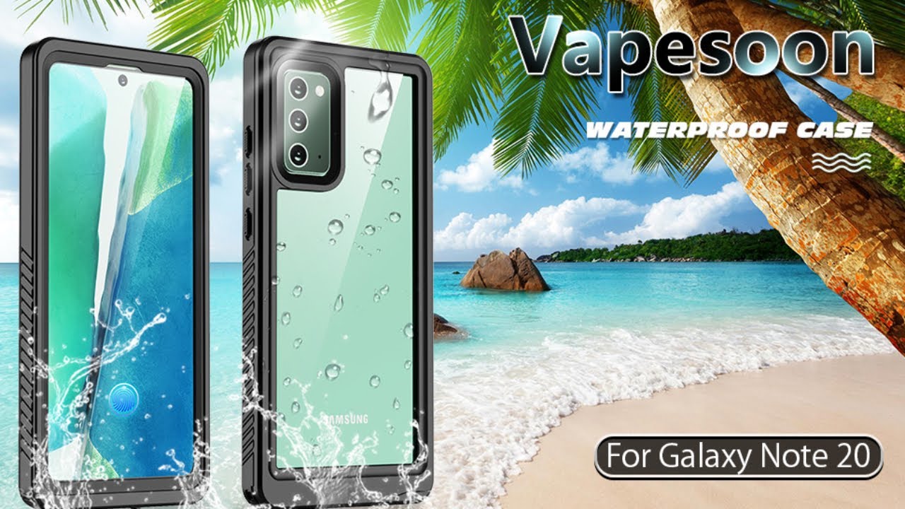 Vapesoon Waterproof Case for Galaxy Note 20 | Samsung Galaxy Note 20 ...