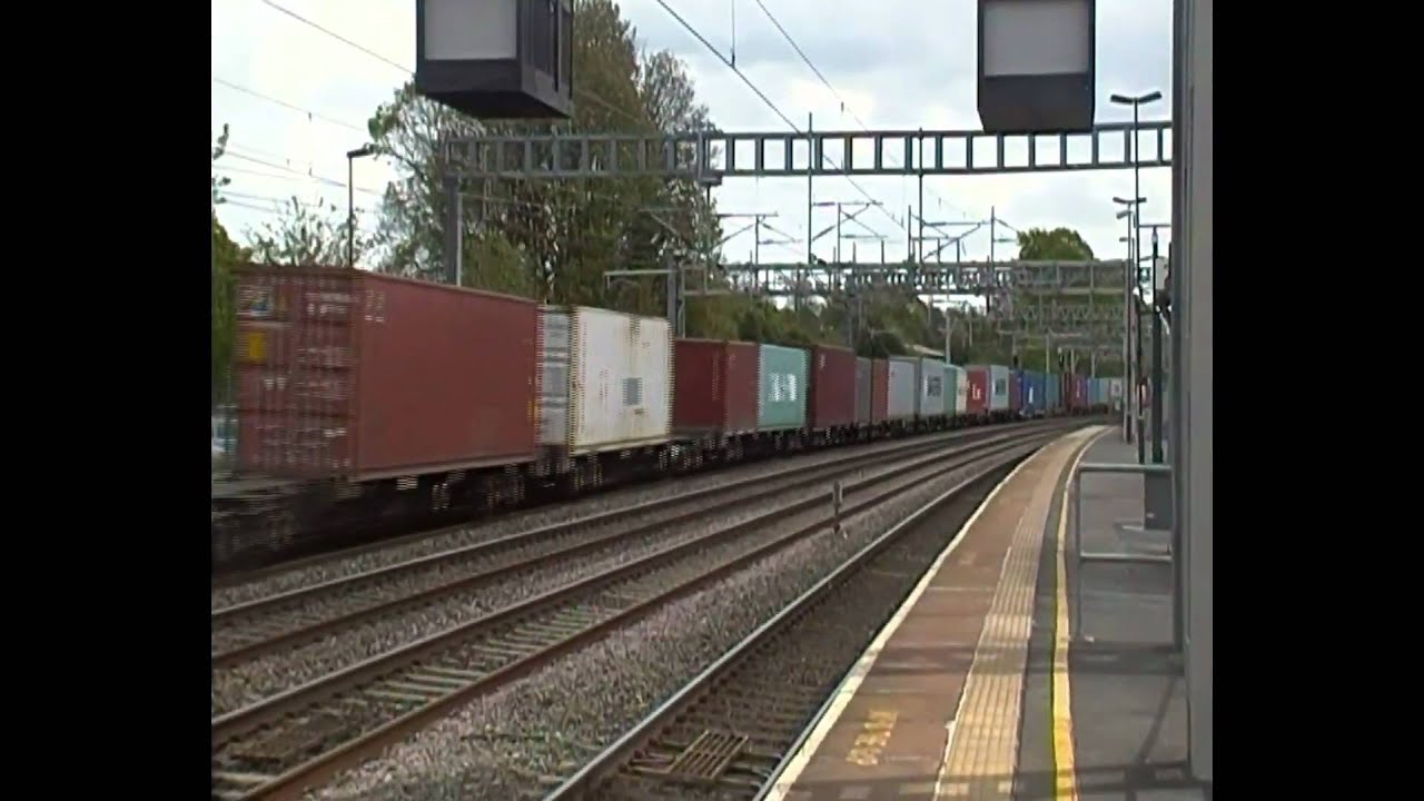 GBRF Class 66, 66742, 4L18 Passing Rugeley Trent Valley (14th May 2012 ...