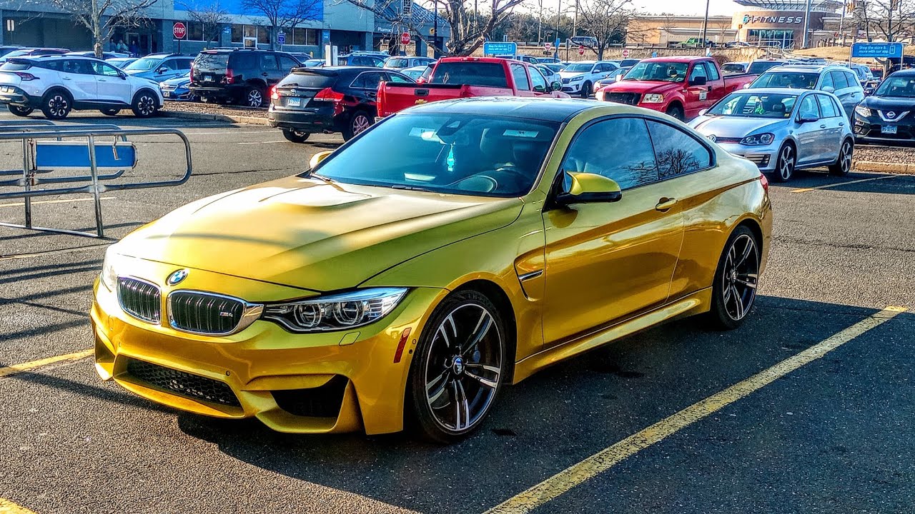 2016 BMW M4 3.0L Twin-Turbocharged inline-6 425HP Ext Austin Yellow/Black Int Full Tour On 3/13 ...