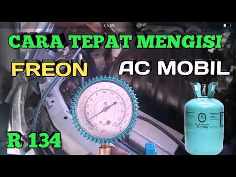 Cara Mudah Isi Freon AC Mobil.Langkah Cara Isi Freon AC Mobil.Cara ...