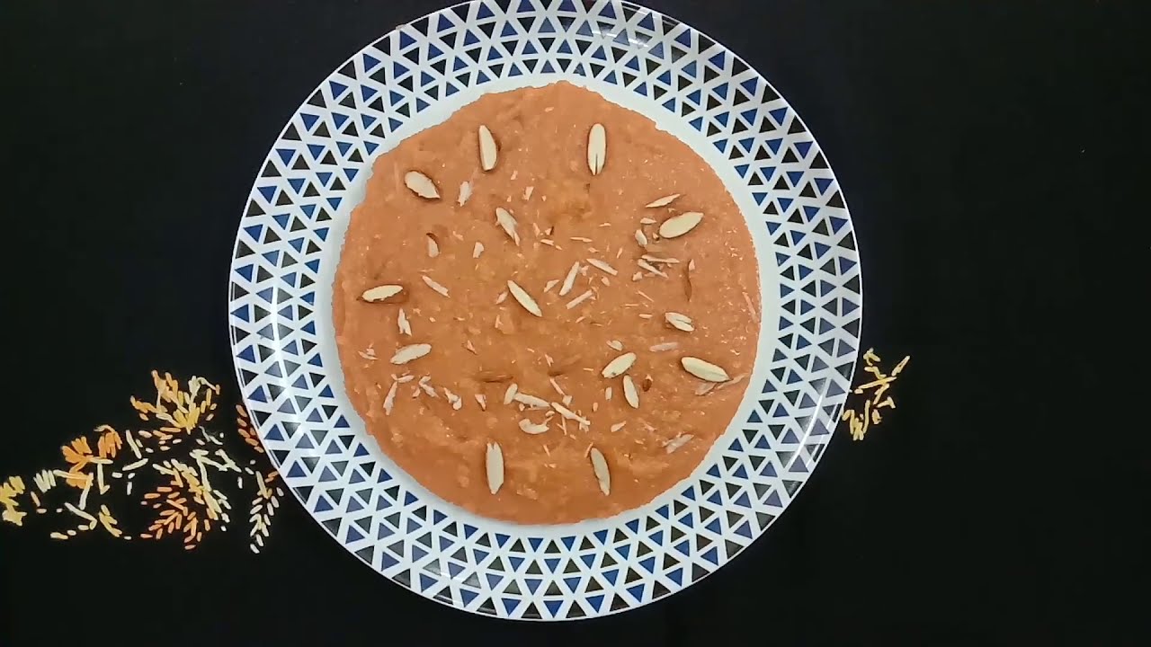 MOONG DHAL RAVA KESARI - YouTube