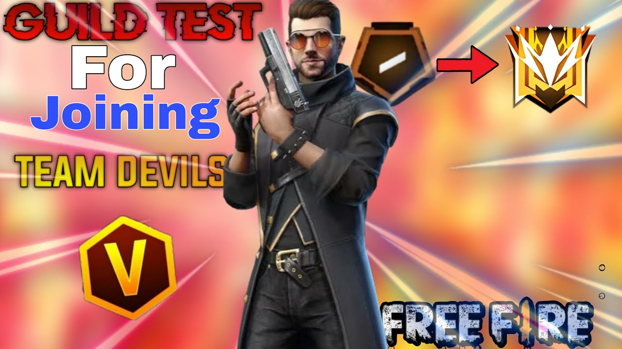 Guild test for joining TEAM DEVILS ( Day 1 ) - YouTube