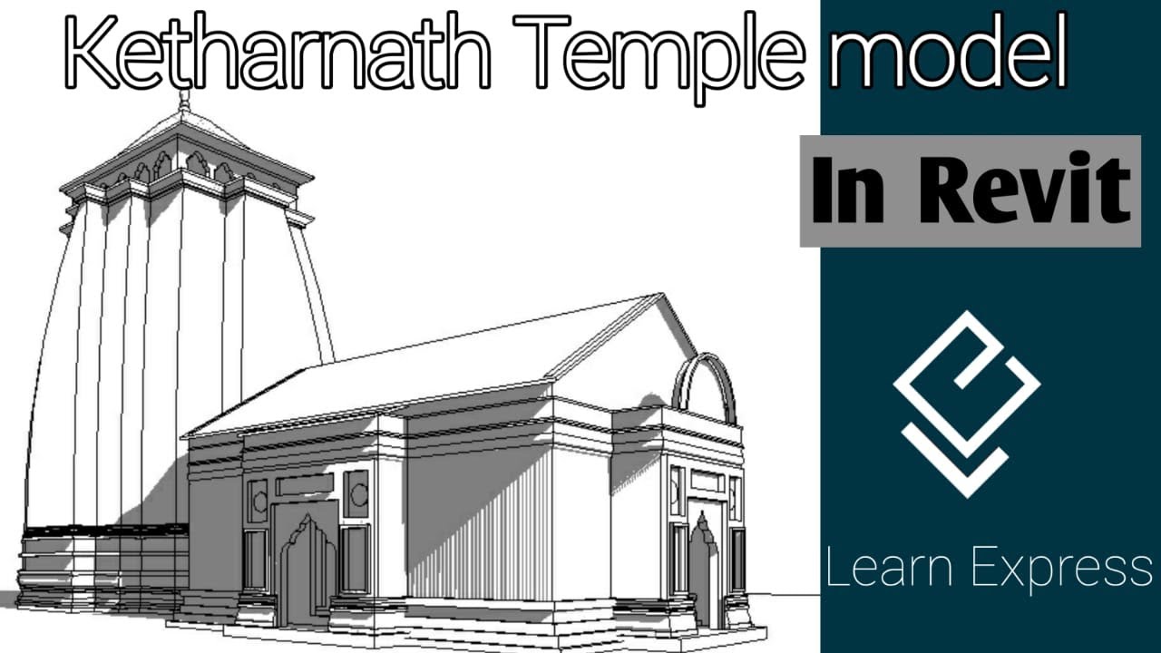 Ketharnath temple model creation in Revit || by Er.B.Nijithkumar - YouTube