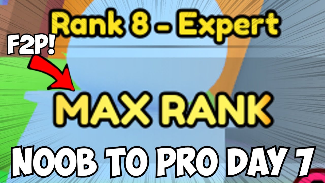 Reaching MAX RANK in Pet Simulator 99! (F2P Noob To Pro Day 7) - YouTube