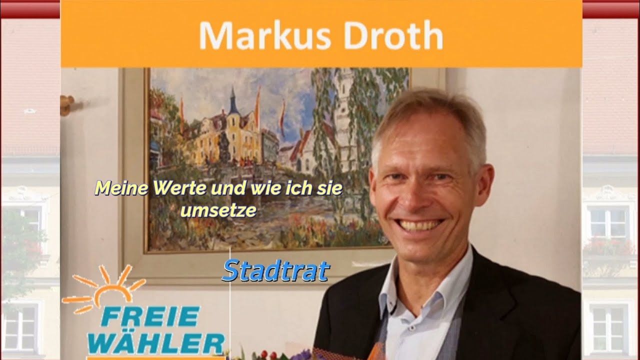 Markus Droth: Meine Werte und wie ich sie umsetze - YouTube
