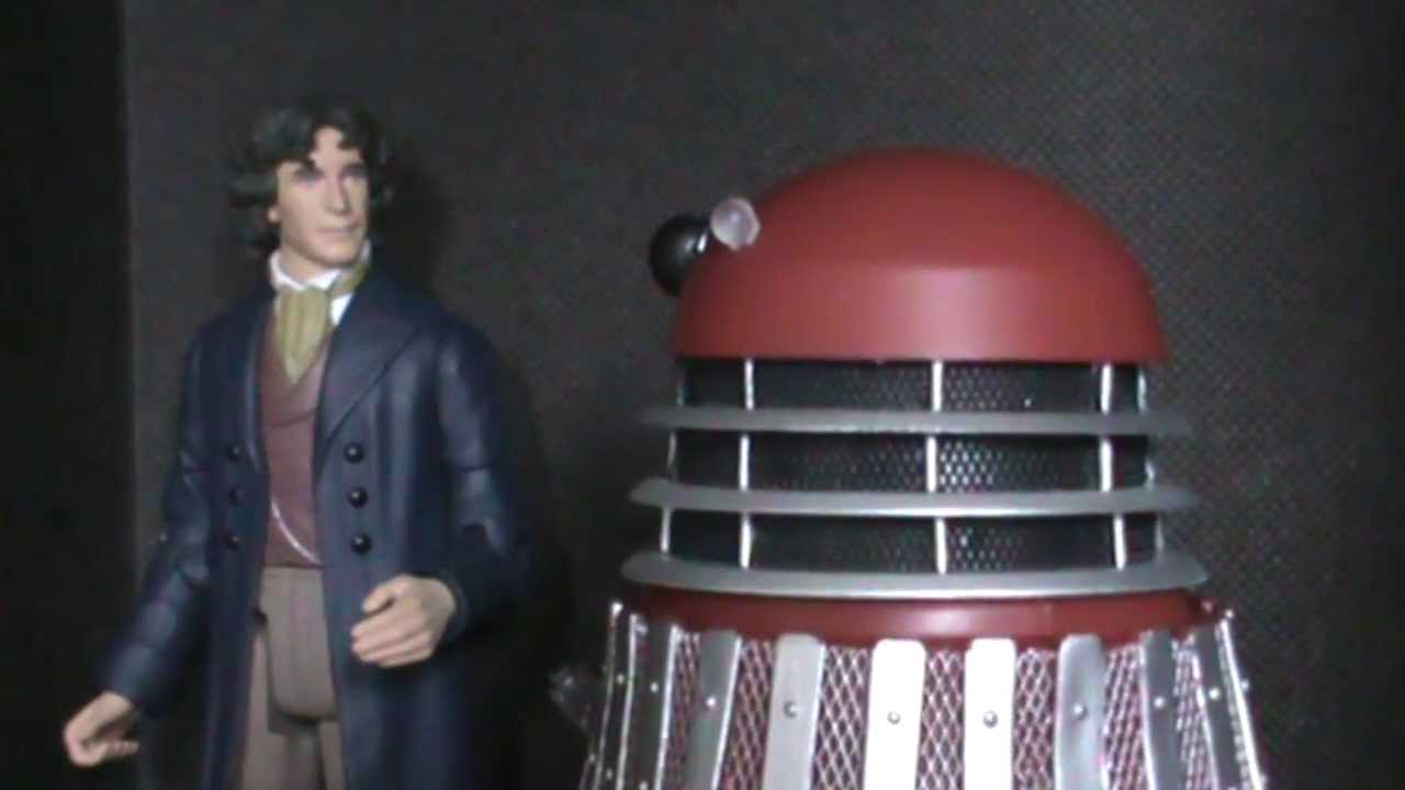 Doctor Who Action Figure Review: The Eighth Doctor And Dalek Alpha ...