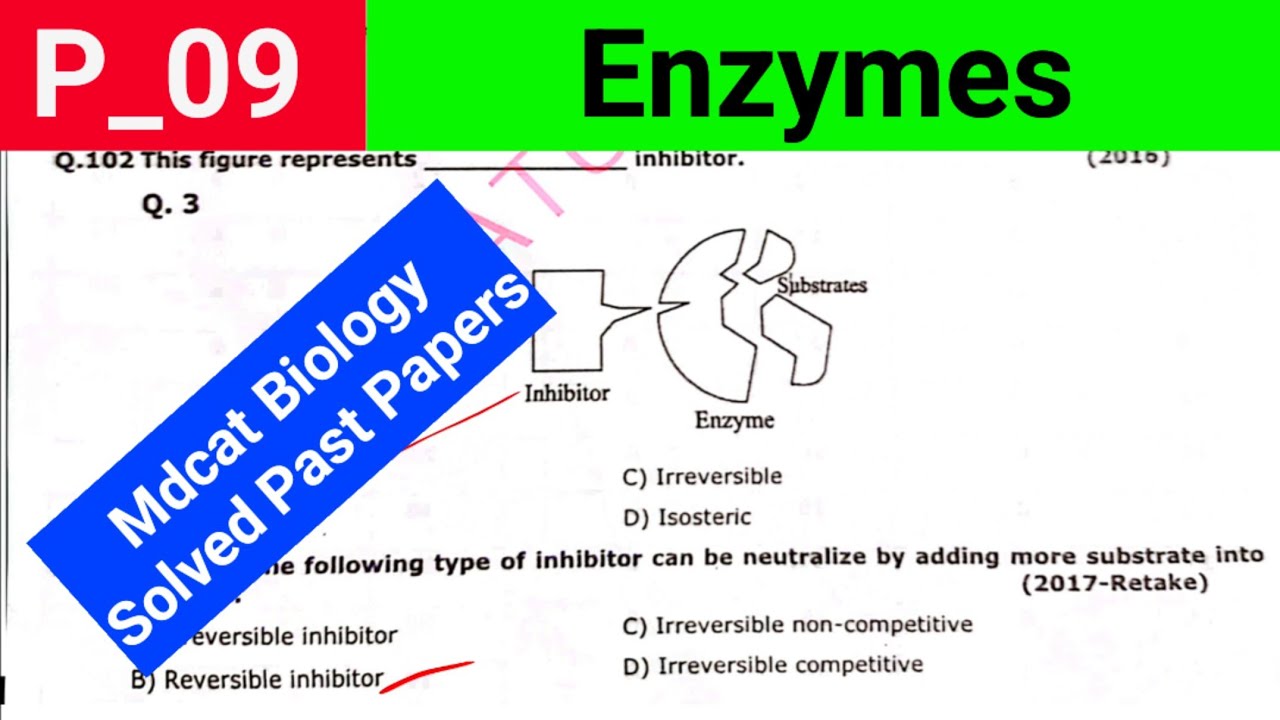 Mdcat biology past paper mcqs with solution|mdcat biology preparation ...