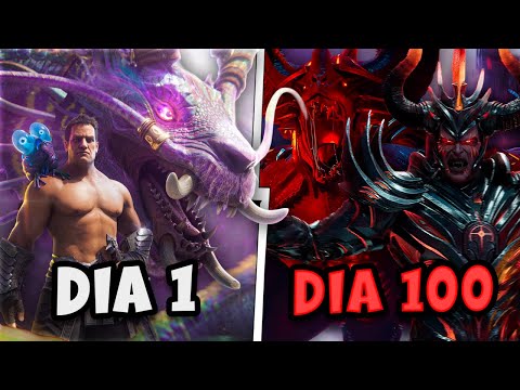 Sobrevivi 100 Dias no ARK Lost Colony Ascended