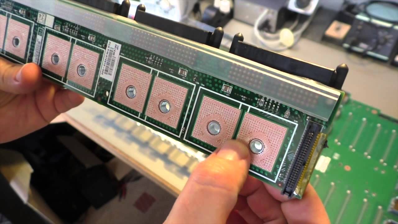 HP C7000 midplane teardown (PWJ17) - YouTube