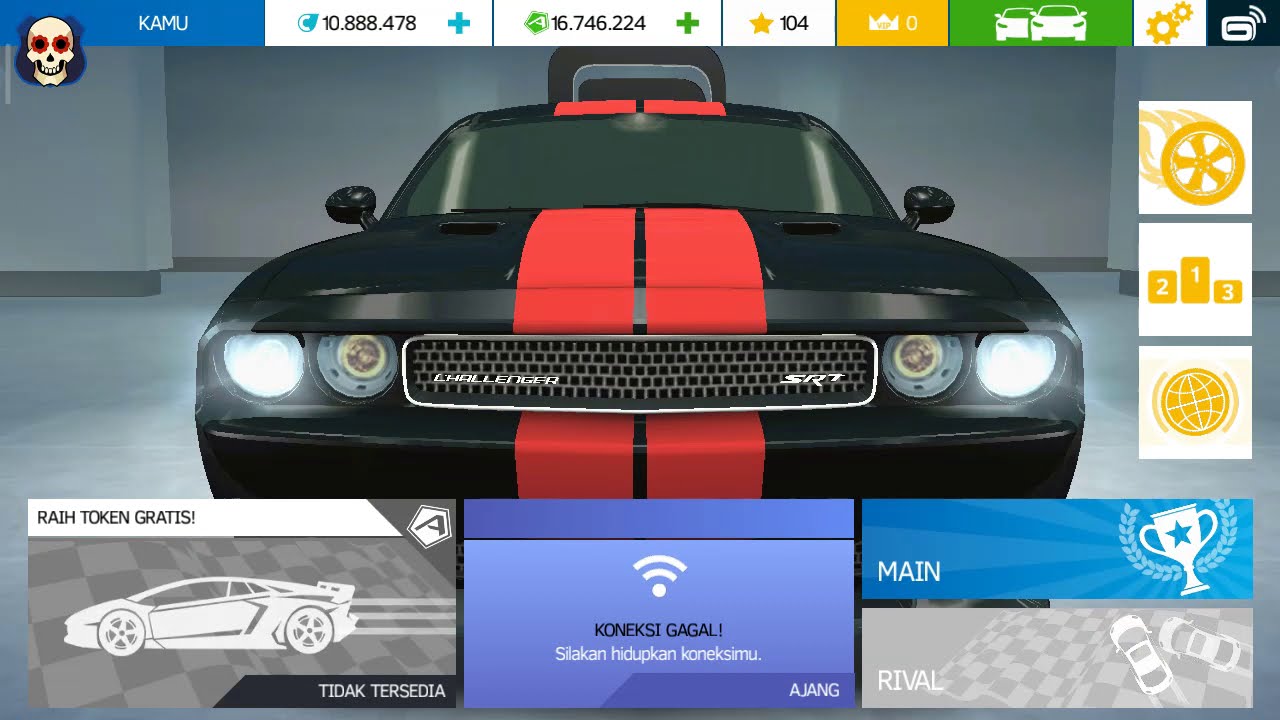 Asphalt Nitro Gameplays #8: Dodge Challenger SRT8 With Circuits ...