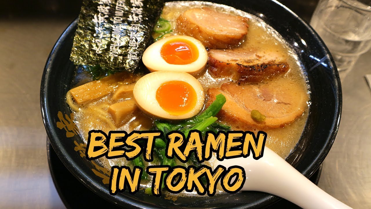 BEST RAMEN in TOKYO - MUTEKIYA RAMEN - YouTube