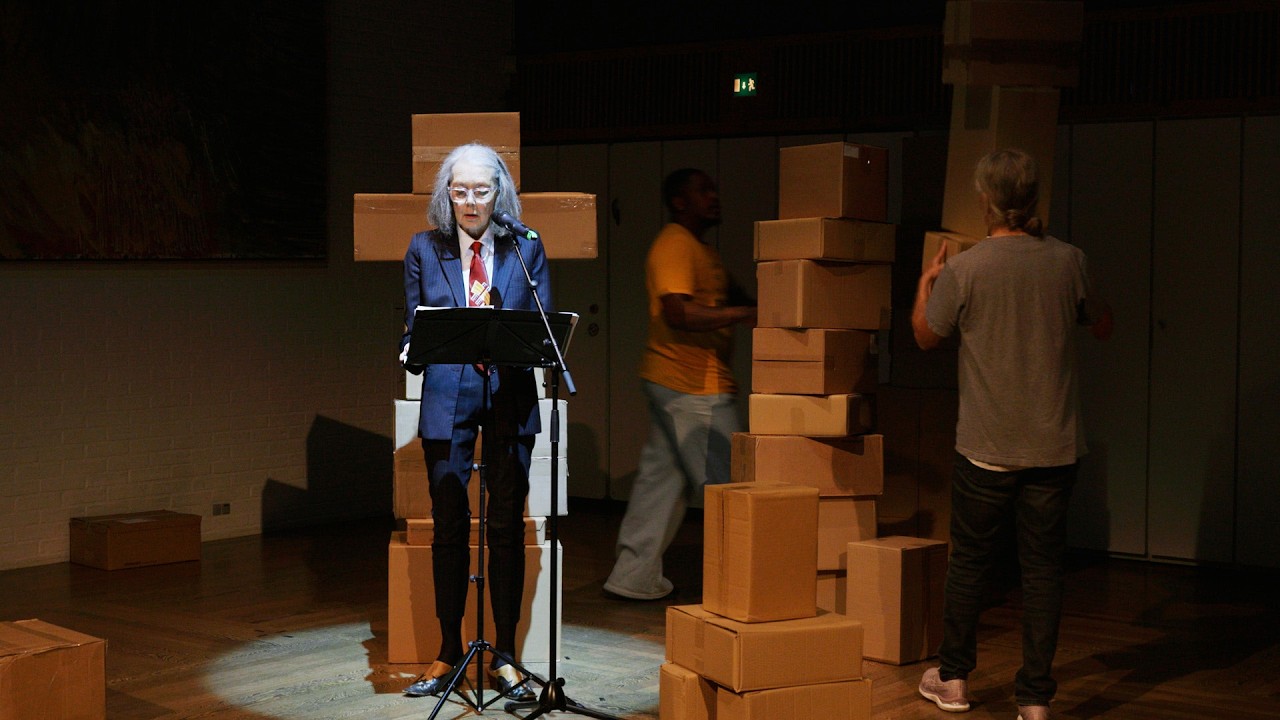 Writer Anne Carson Performs 'Stacks' with Danez Smith and Robert Currie ...
