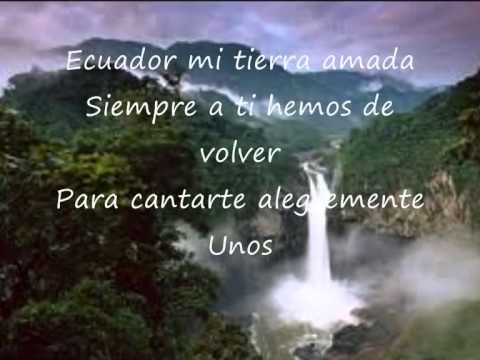 VERSOS PARA MI LINDO ECUADOR. - YouTube