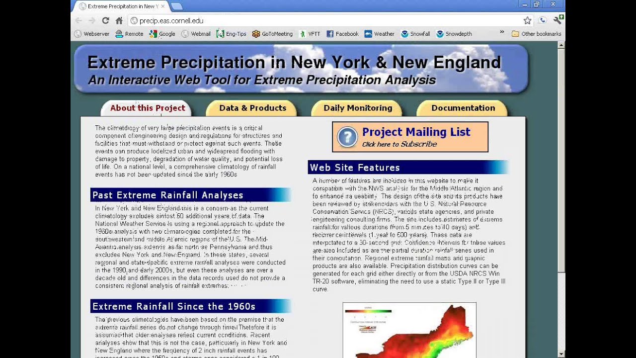 HydroCAD Webinar #206: Rainfall Data - YouTube