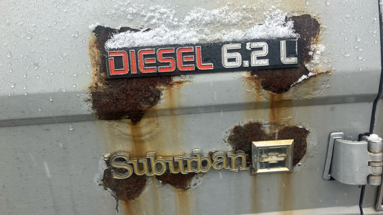 First “Snowfall” COLD START 6.2 DIESEL - YouTube