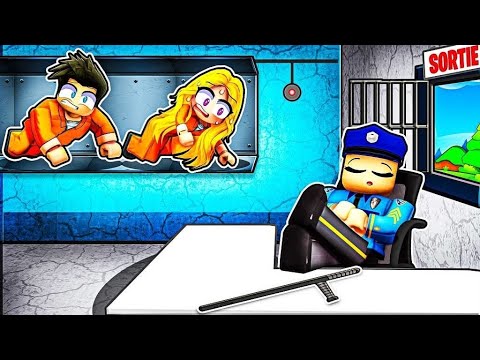 On Doit S'ÉVADER DE PRISON dans Roblox Build Your Escape ! - YouTube