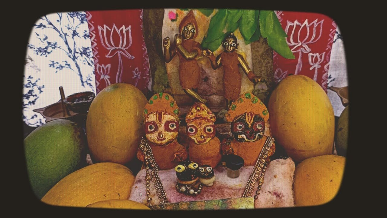 Mango Festival l Oil massage darshan l removal of Chandan l #94 l JESH VLOGS l - YouTube