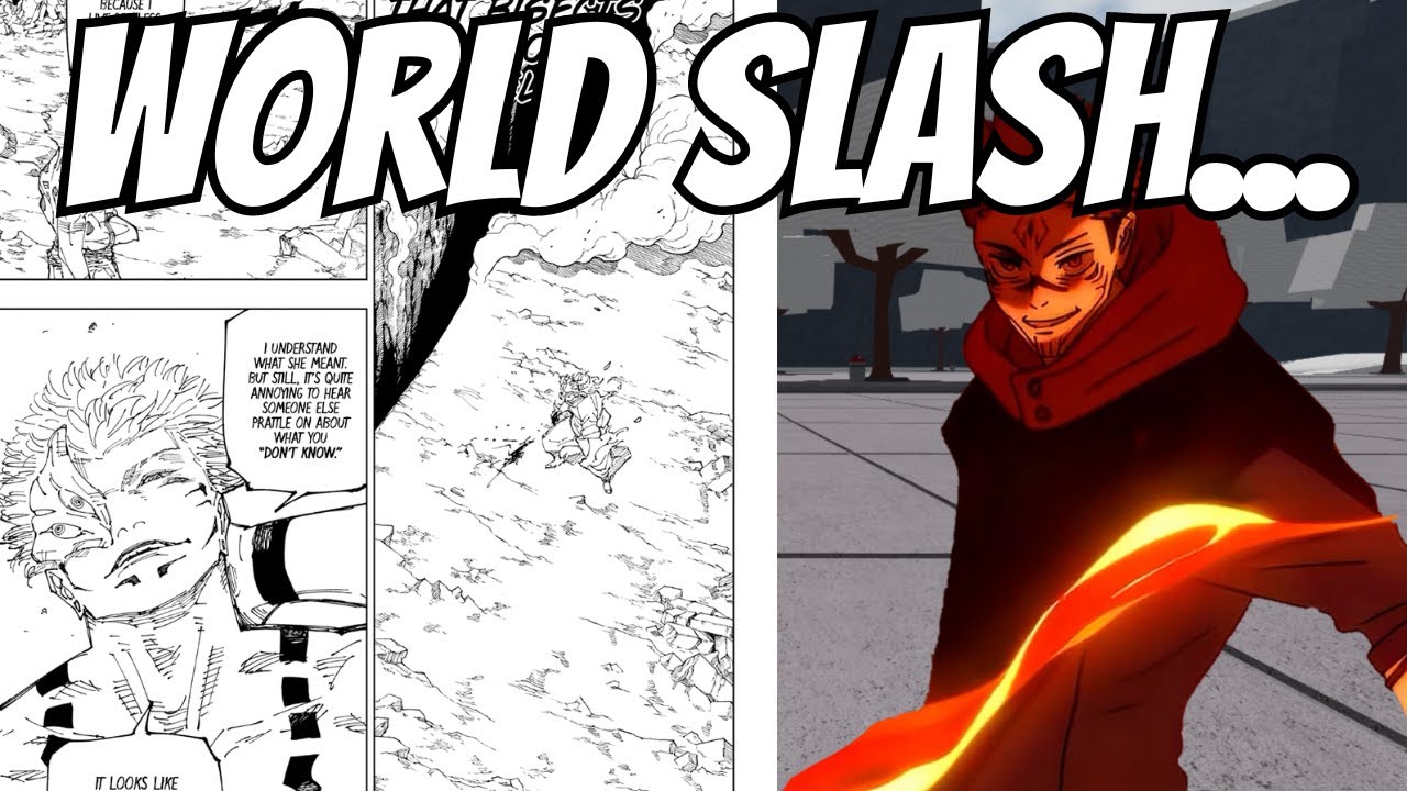 WORLD SLASH ability IS INSANE (TUTORIAL) - jujutsu sheningans - YouTube