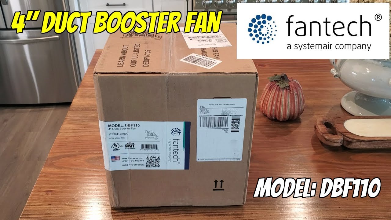 Fantech Model DBF110 Unboxing - YouTube