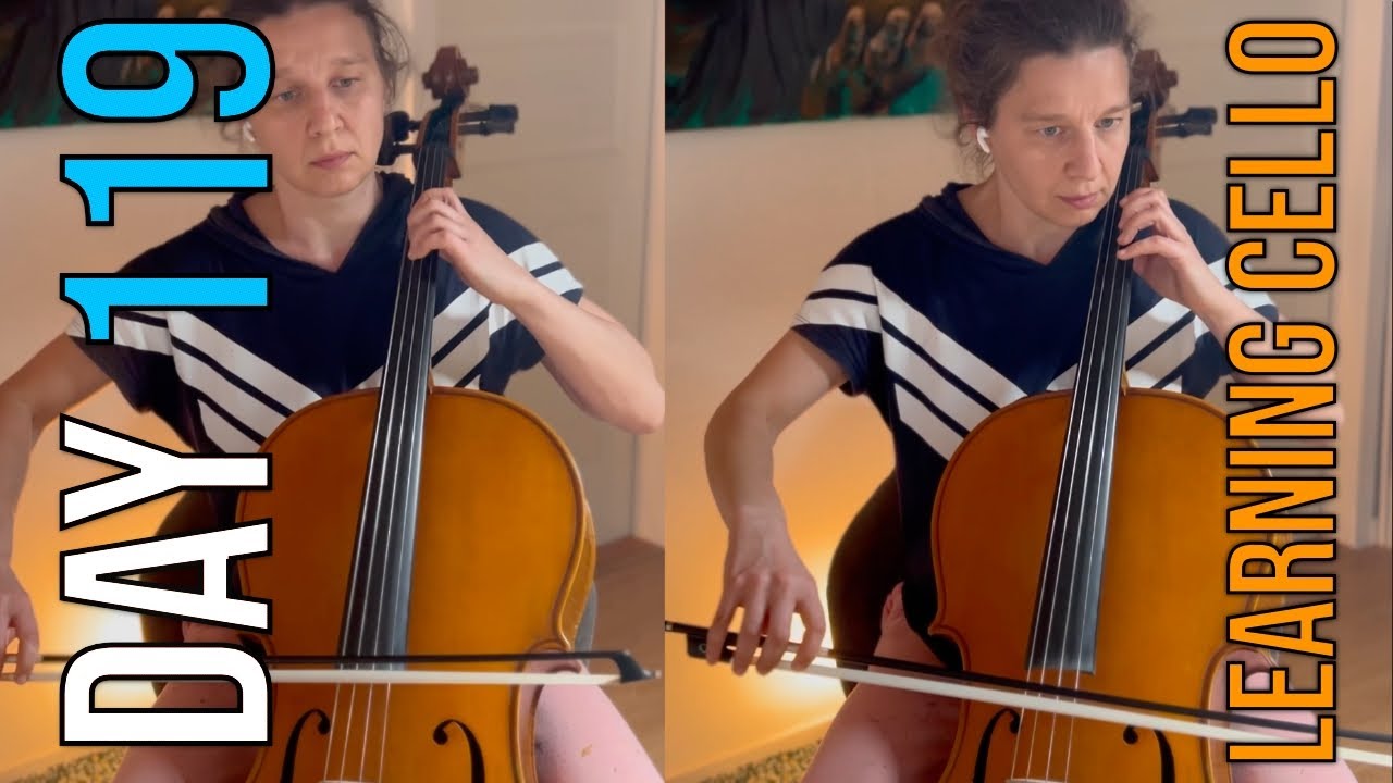 Day 119 learning cello : Midsummer Night Song by Béla Bartók - YouTube