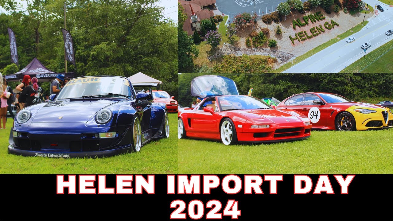 Atlanta's Car Scene - Imports, Exotics & More at Helen Import Day 2024 ...