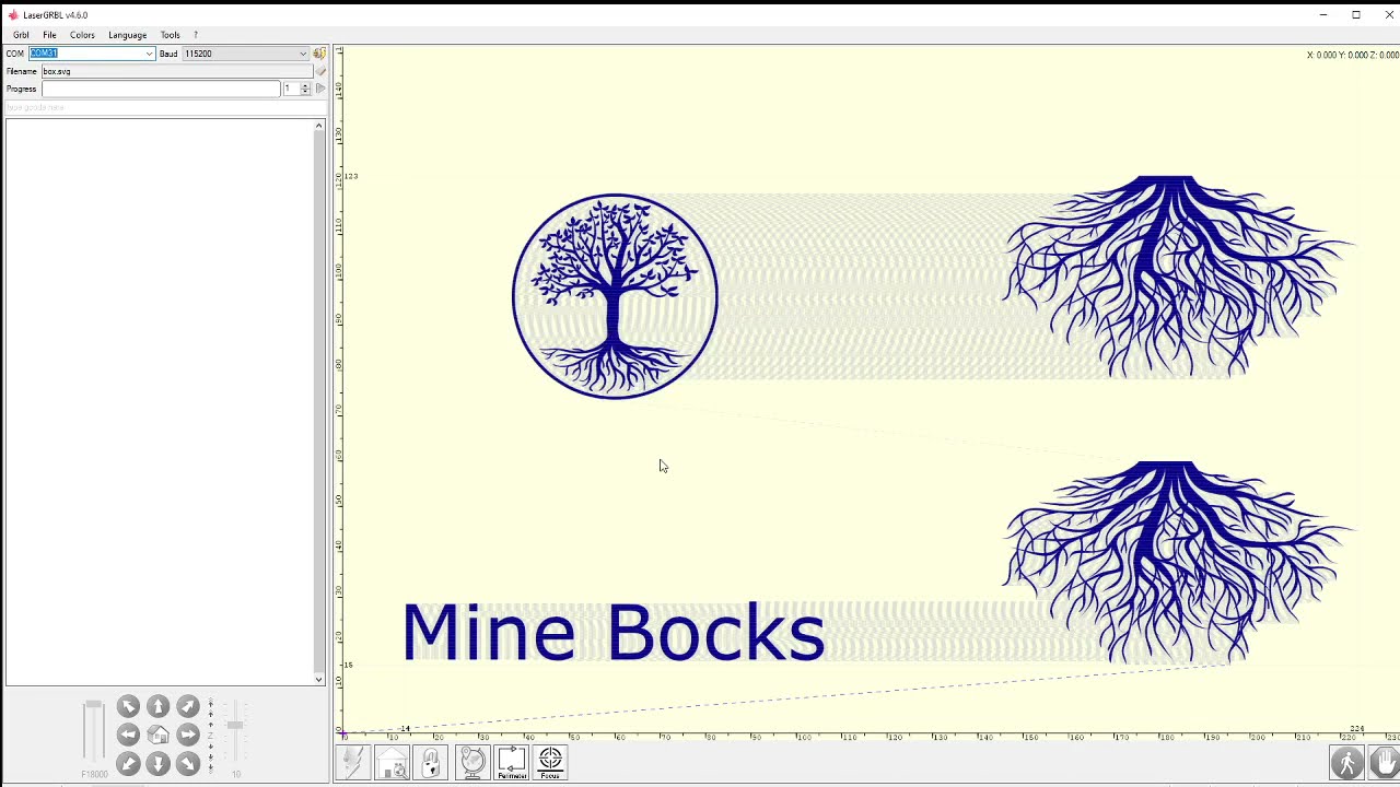 LaserGRBL Box Maker Using InkScape - YouTube