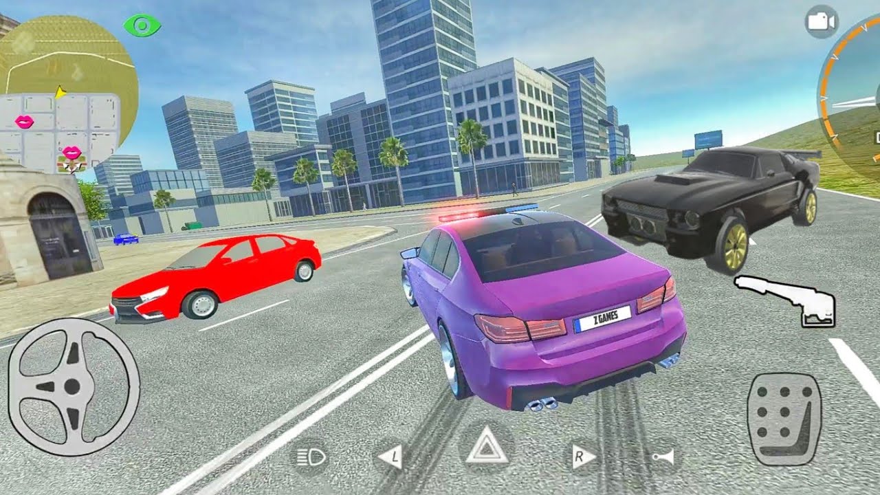 BMW M5 Driving On The Road | BMW Simulator - Android Gameplay - YouTube