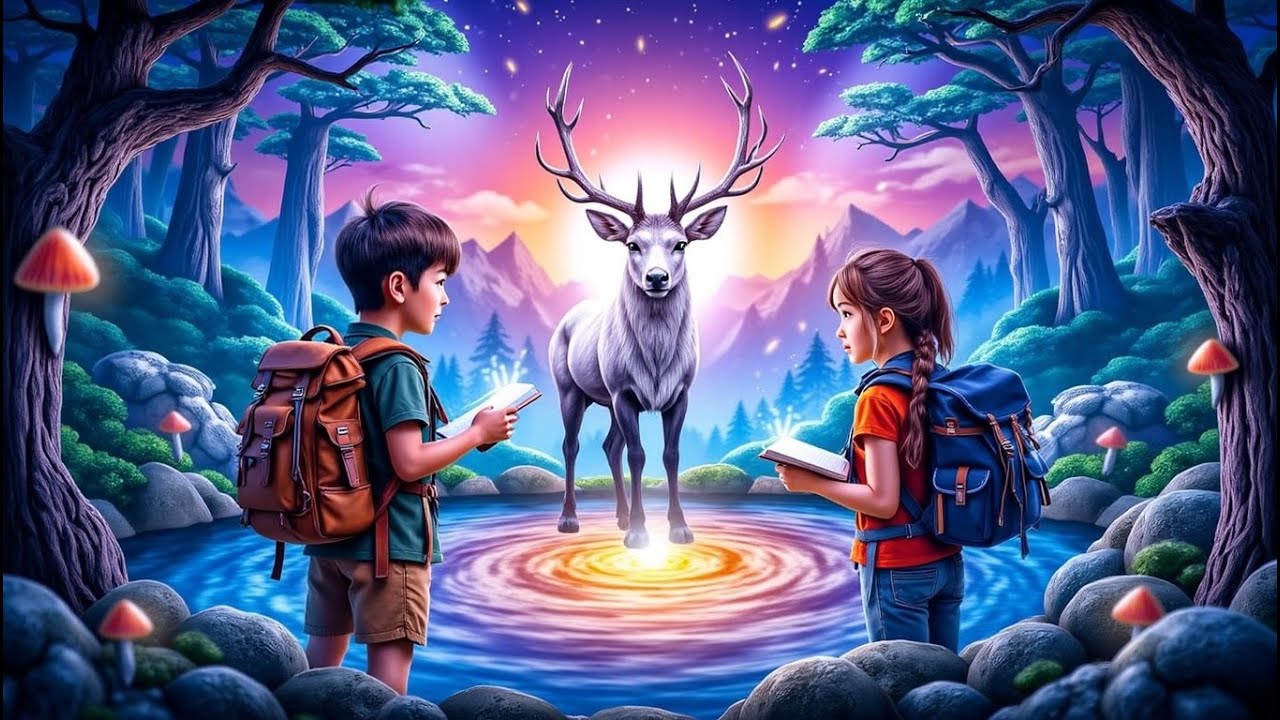 "El Secreto del Bosque Azul 🌲 | Un Cuento Mágico para Niños |cuentos ...
