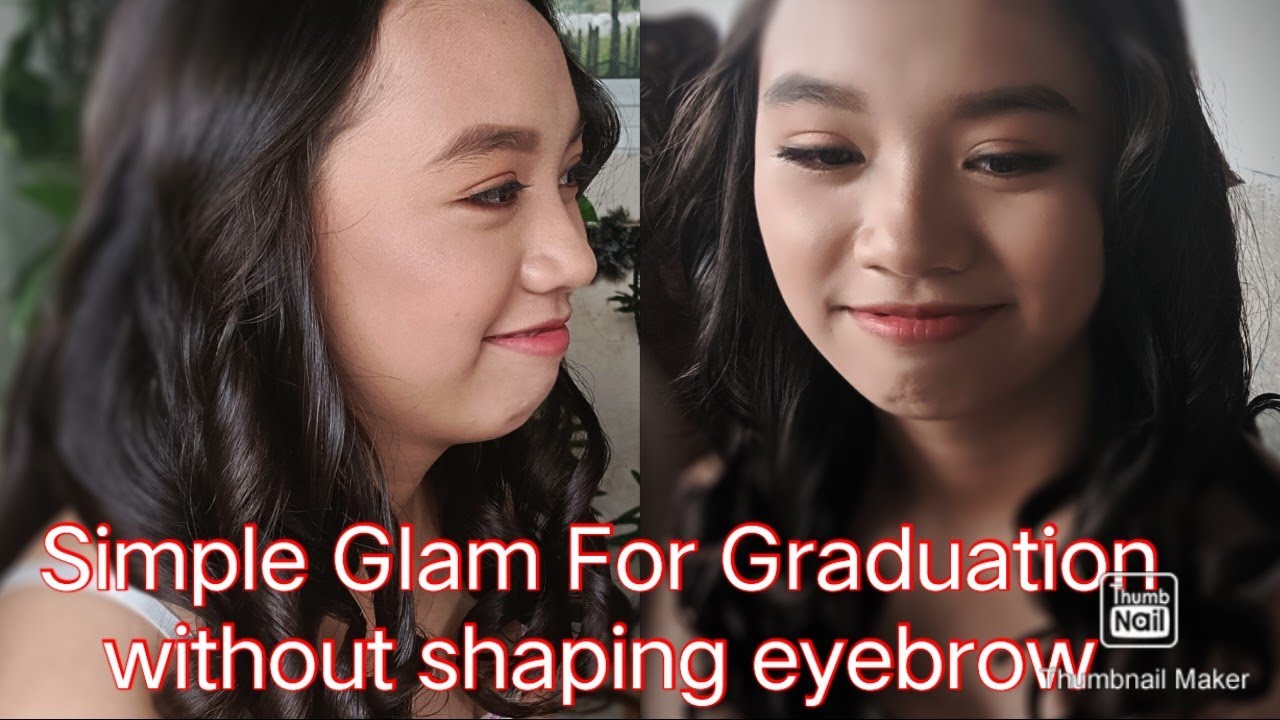 Simple Glam For Graduation #graduation - YouTube