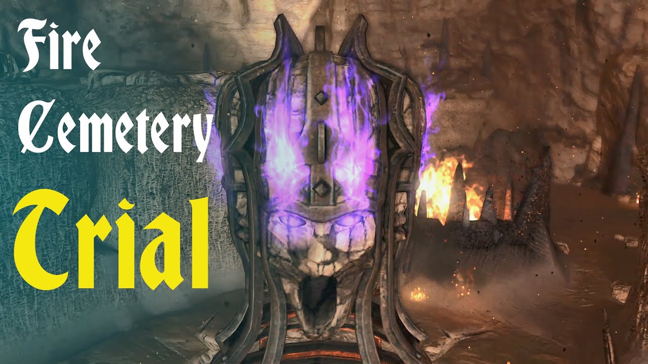 Castlevania Lords of Shadow Trial - Fire Cemetery (Chapter 10 Part 3 ...