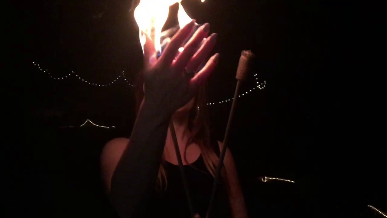 Pixie Flow Arts Fire Fleshing Kehlani-Gangsta - YouTube