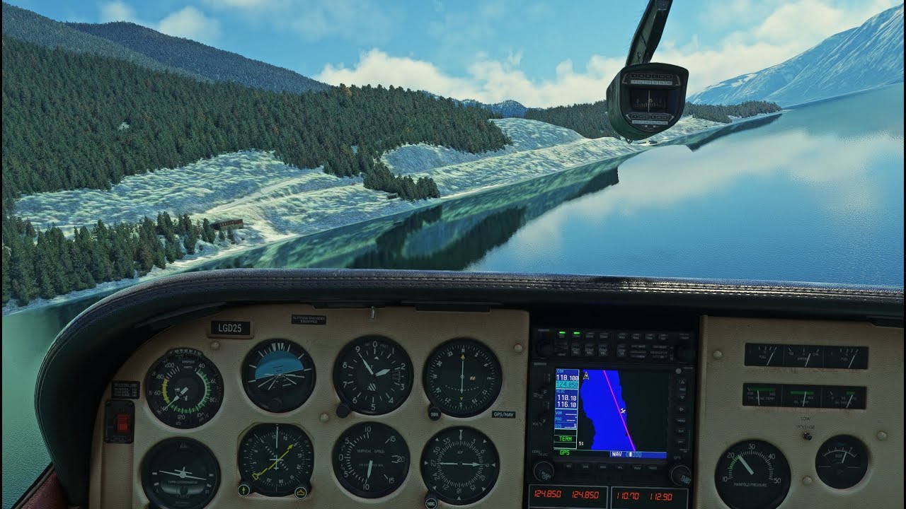 MSFS basic VOR Nav - YouTube