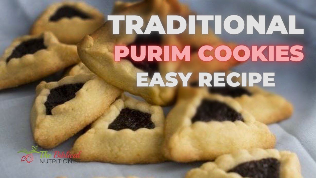 Easy Steps on How to Make Purim Cookies - Traditional Recipe - YouTube