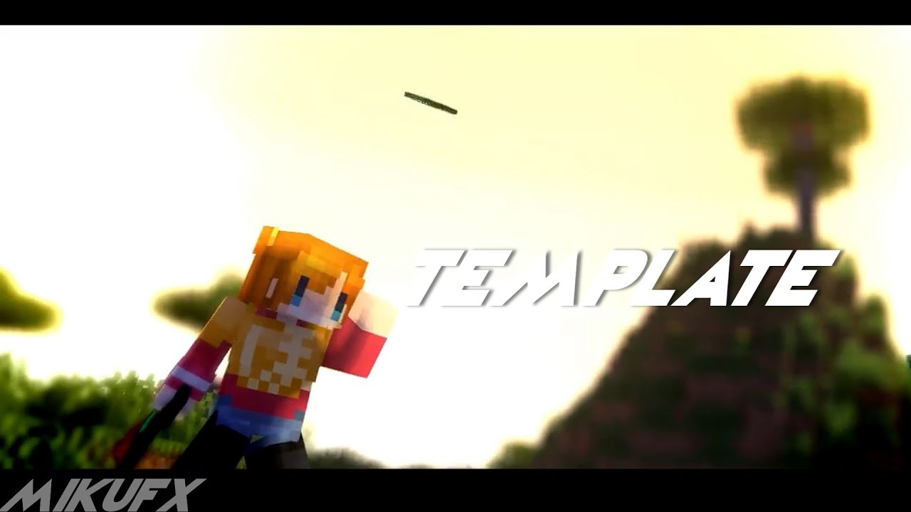 Mine imator and AviUtl intro template (Mi&AU) - YouTube