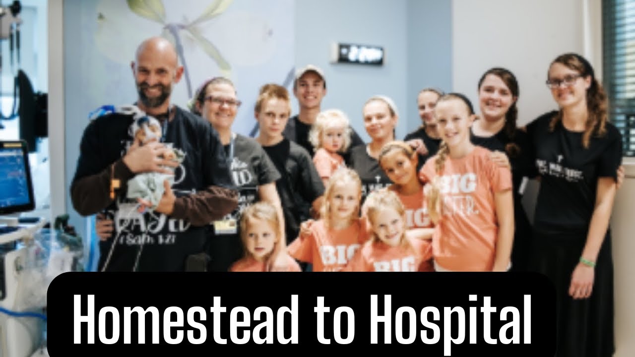 Large Family of 17 uprooted our family for proper medical care - YouTube