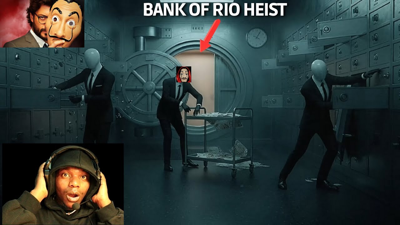 ElBeReacts to REAL LIFE Bank Heist that inspired Money Heist Series ...