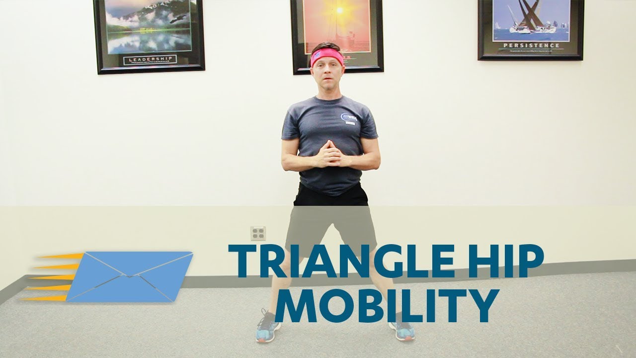 Triangle Hip Mobility - YouTube