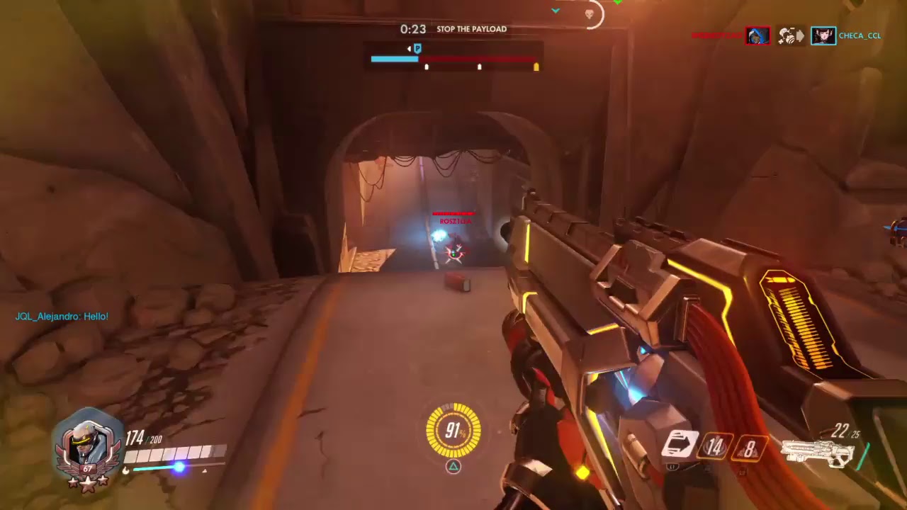 Overwatch carreando a Ginger - YouTube