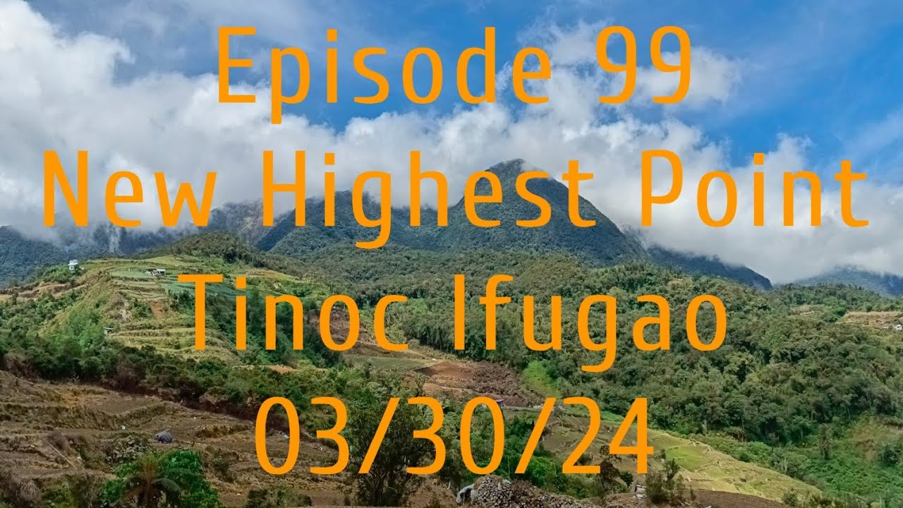New Highest Point Tinoc Ifugao Roadtrip - YouTube