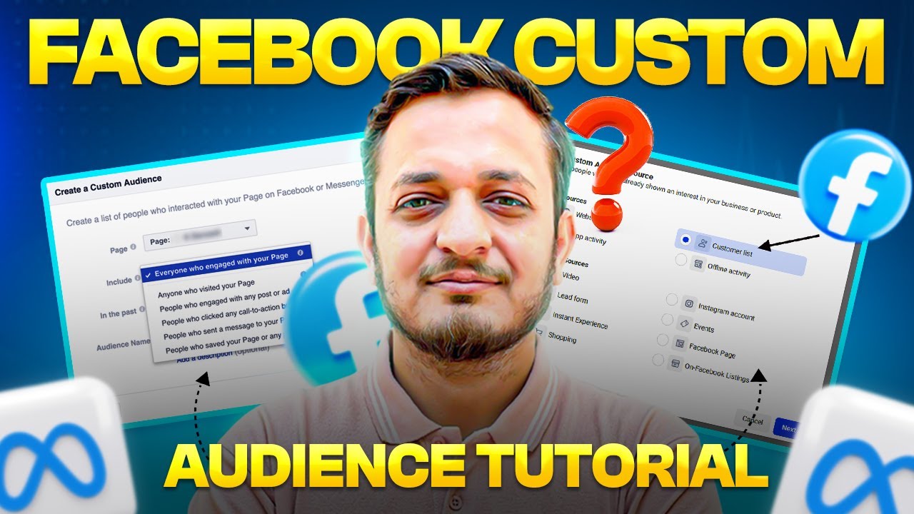 Facebook Custom Audience Tutorial - YouTube
