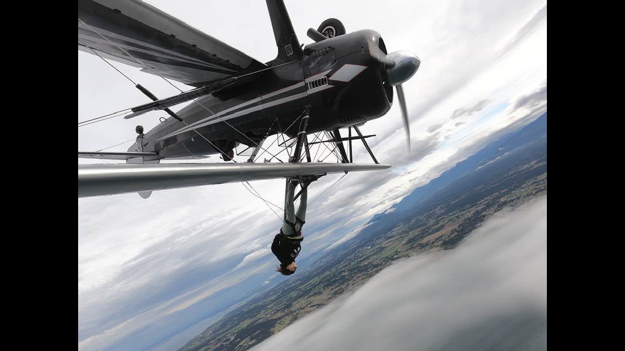 Wing Walking Mason Wing Walking Academy Sequim Washington - Rhonda ...