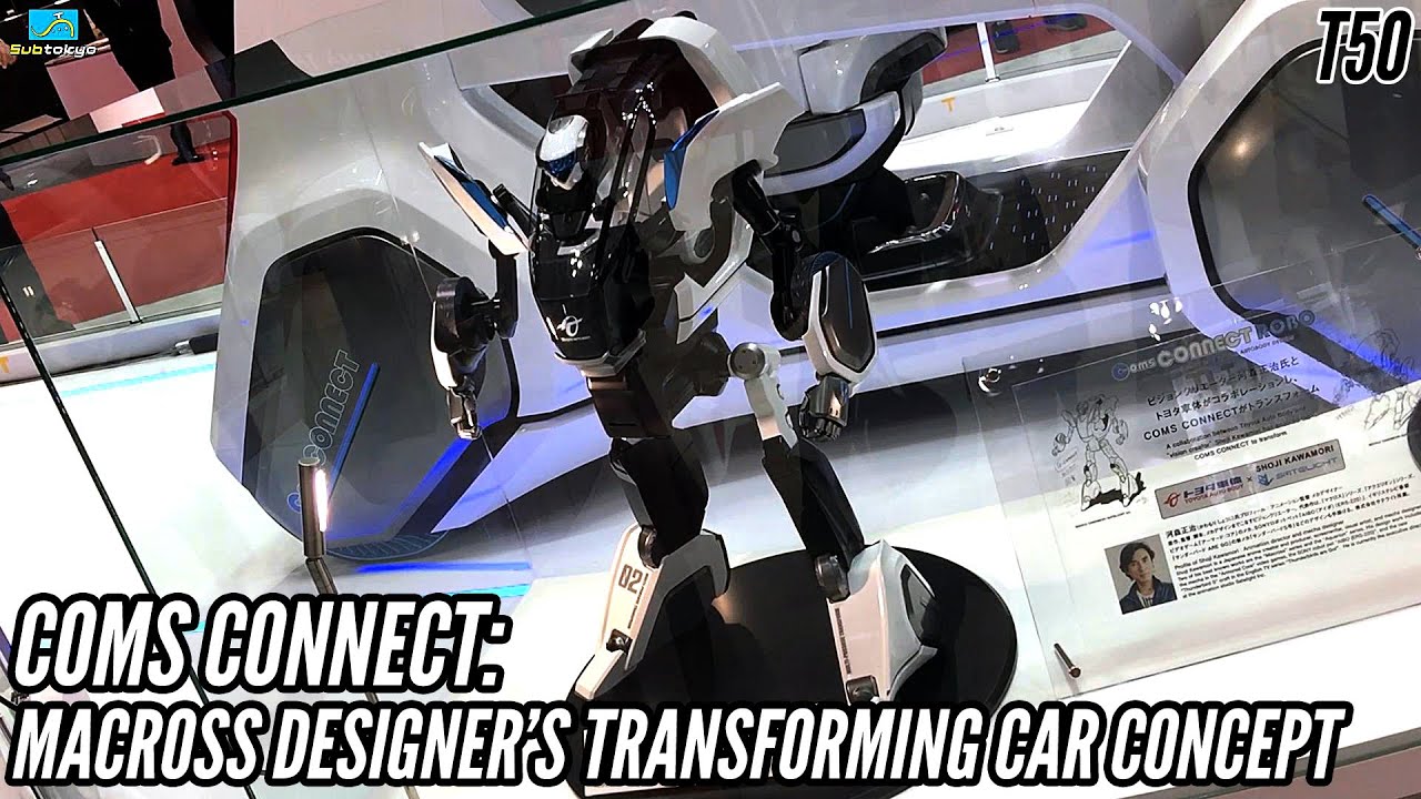 COMS CONNECT: Macross Transforming Car Concept Subtokyo T50 - YouTube