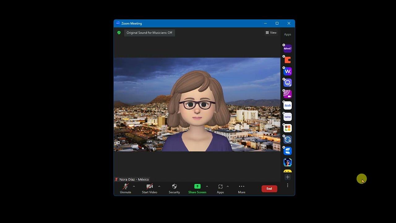 Using Avatars in Zoom - YouTube