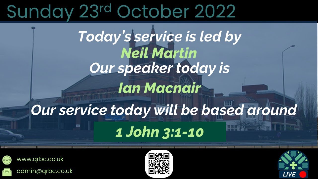 Sunday 23rd October - Sunday Worship - YouTube