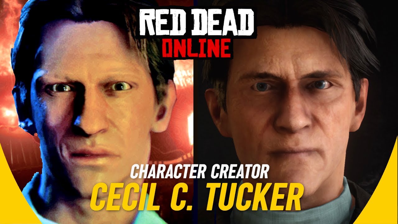 CECIL C. TUCKER: Character Creator (Legendary Bounty) RDR2 - YouTube