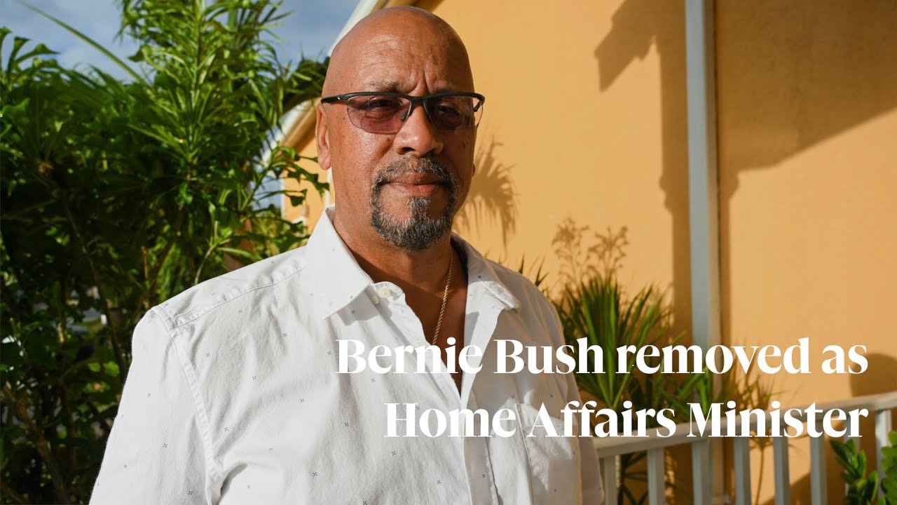 Bernie Bush removed as Home Affairs Minister - YouTube