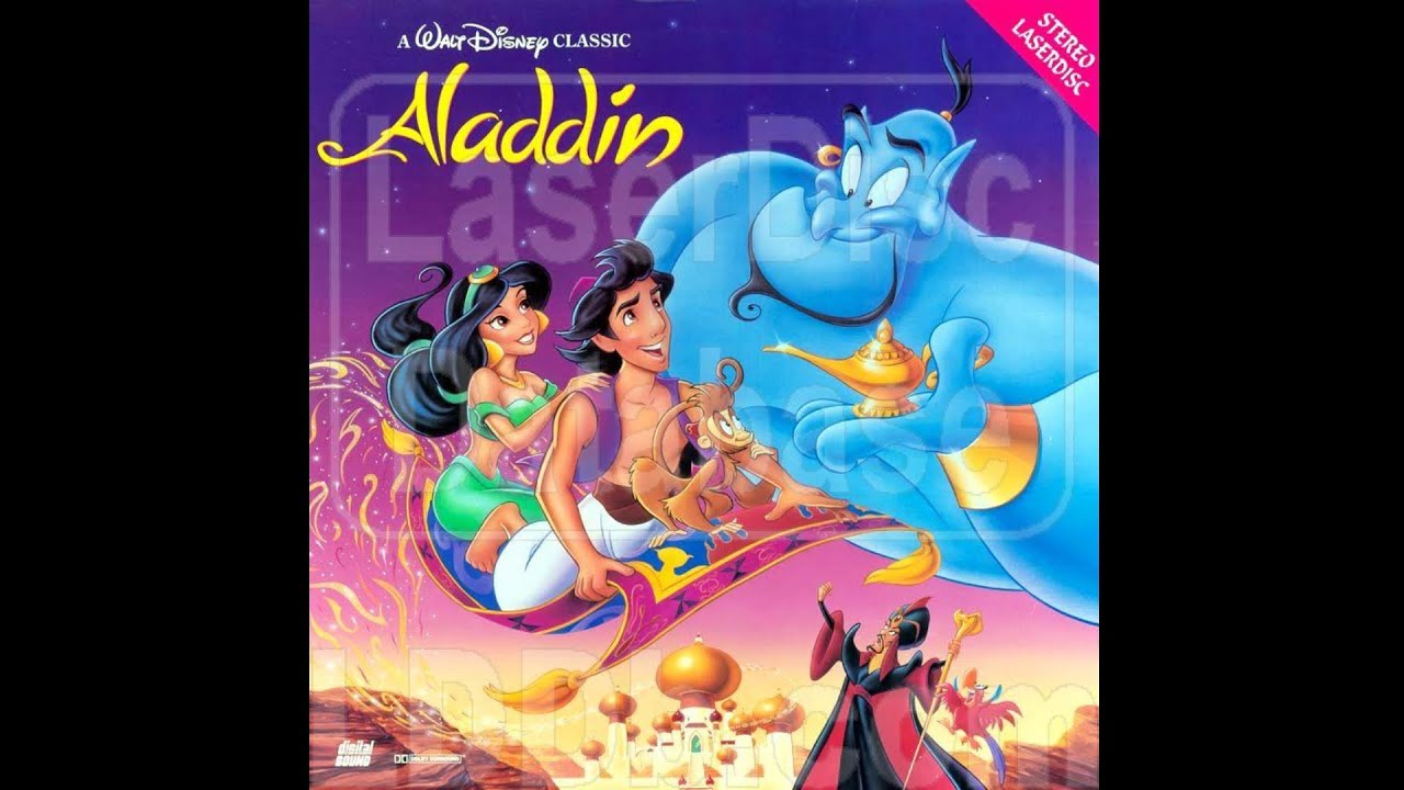 Opening to Aladdin 1994 Laserdisc - YouTube