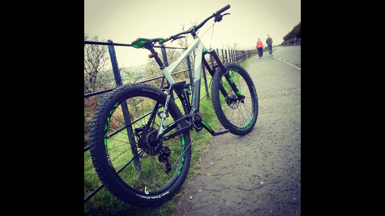 Cube Fritzz 180 HPA Race 27.5" Mountain Bike 2017 walk around - YouTube